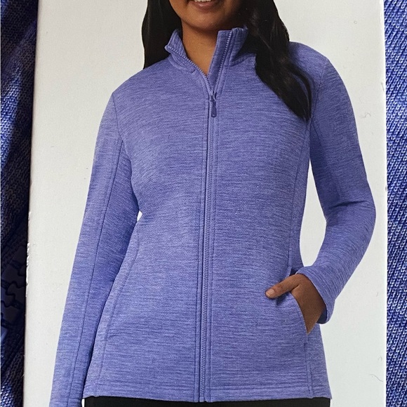 32 Degrees | Tops | Nwt 32 Degree Heat Zip Front Jacket Long Sleeve ...